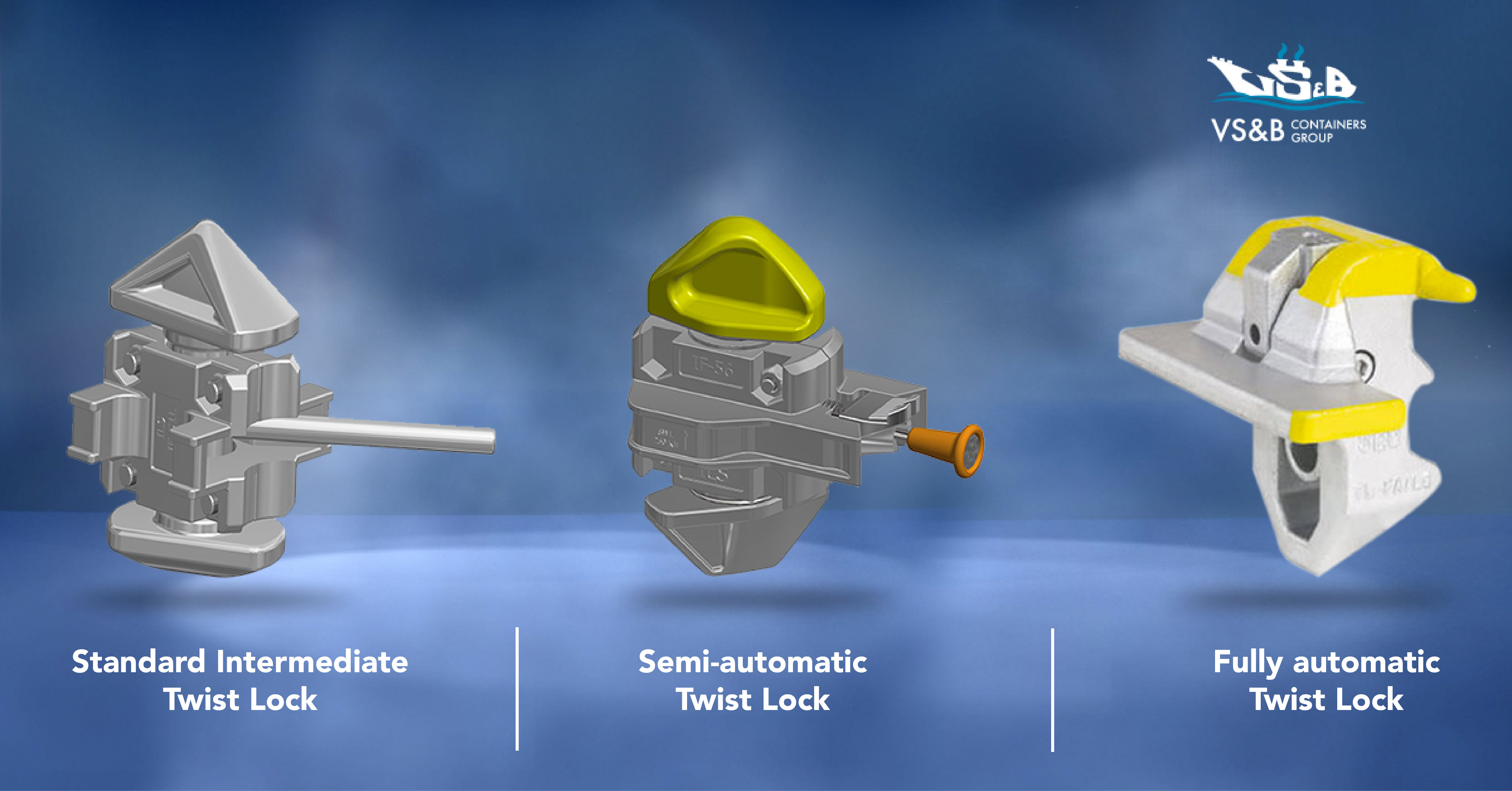 Container Twist Lock VS B Containers Container Twist Lock VS B Containers
