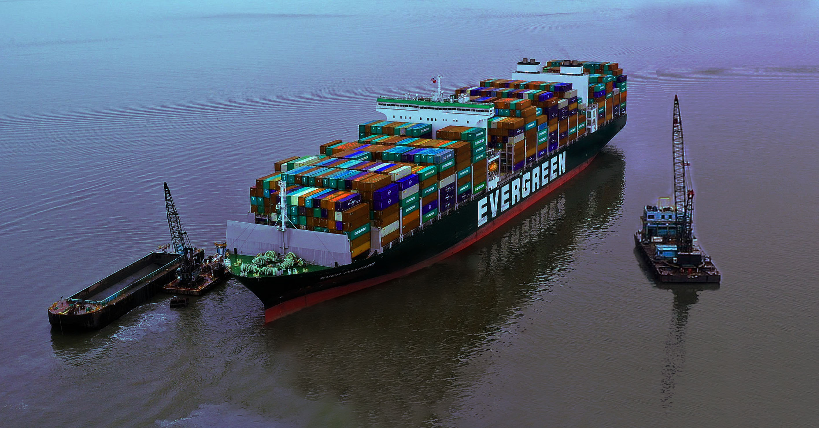 Straying off course and refusing to budge from the shallow, muddy ...